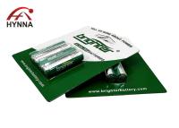 China 1.5V Alkaline AAA Battery LR03 2 Pcs Paper Blister OEM 4pcs Blister Pack Batteries for sale