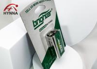 China 6LR61 Alkaline 9V Battery 6LR61P1B 9 Volt Alkaline Battery For Smoke Alarm System for sale