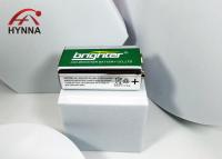 China Non rechargeable battery 9Volt alkaline cell battery 6LR61 battery for sale