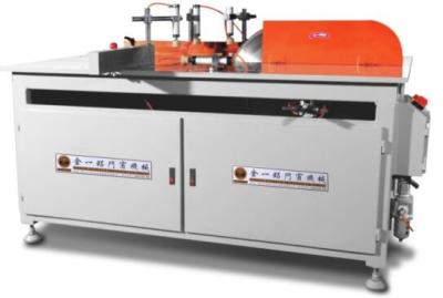 China Free Shipping KM-323 A/B Manual Single Head Saw For Curtain Wall Profiles for sale