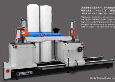 China Free Shipping KM-383J Digital Display Double Mitre Saw For Arc Materials for sale
