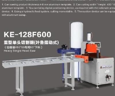 China Free Shipping KM-128F600  Heavy Single Head Saw for sale