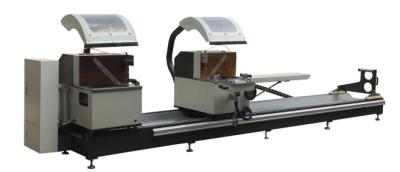China SG-S550A 45-degree digital display double-head cutting saw (after the knife) for sale