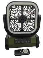 China Fan with Rechargable Ion Battery (10000 mAh- Can Charge Smart Phone ) and Remote Controller for sale