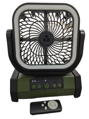 China Fan with Rechargable Ion Battery (10000 mAh- Can Charge Smart Phone ) and Remote Controller for sale