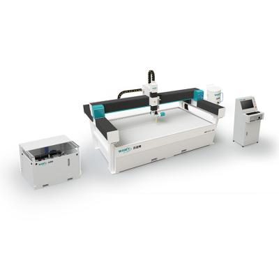 China 3015 3 axis 60000psi Pump Pressure High Pressure Water Jet Cutting Machine for sale