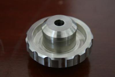 China Waterjet Cutting Head Spare Parts ECL P4 Knurled Abrasive Nozzle Nut 711589-1 for sale