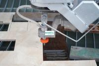 China Plastic Material Cutting High Pressure Water Jet Cutting Machine with 60000psi Pump Pressure for sale