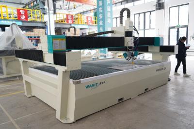 China WMT200 2515-ZDL 1500*2500mm High Pressure Water Cutter / 380V  Water Jet Wood Marble Mosaic Granite Cutting Machine for sale