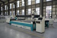 China 5 axis 4000 * 2000 mm Water Cutter Laminated Glass Mosaic Water jet Cutting Machine with water blasting head for sale