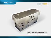 China 013403-1 Water Jet High Pressure Intensifier Hydraulic Shift Valve Manifold for sale