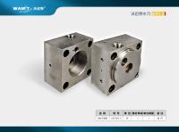 China 007303-2 FLOW 60k Intensifier End Bell Assembly Left Side Waterjet Parts Replacement for sale