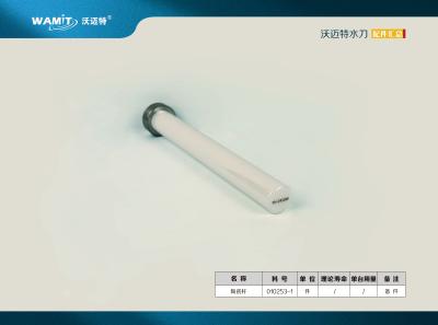 China Waterjet Spare Parts Ceramic Rod for 60K Intensifier Pump for Waterjet Machine 010253-1 for sale