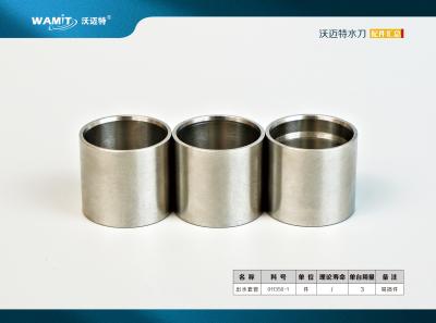 China 011350-1 FLOW direct drive filler tube sleeve of water jet cutting machine waterjet pump parts for sale
