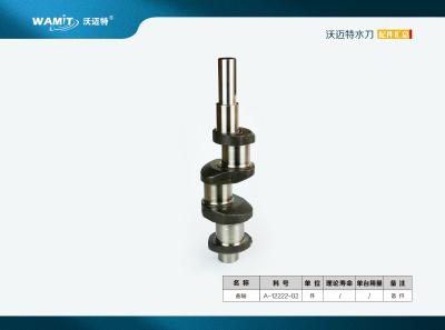 China A-12222-02 crankshaft for 60k Direct Drive Pump Parts for sale