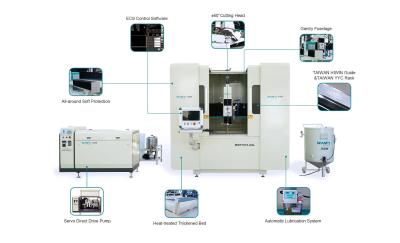 China 350mm thickness steel sheet WMT Echo Enclosed Waterjet Cutting Machine for sale