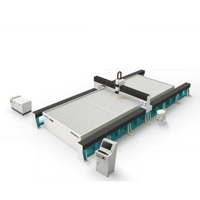 China Asia Biggest size 3*8m WMT 500 Series Industrial Split-Structure Waterjet Cutter for sale