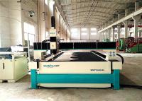 China 2000 * 4000 mm perfect cutting result 10 mm 12 mm 19 mm 30 mm thickness glass cnc water jet cutter for sale