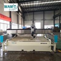 China WMT4080-AL Three Axis High Accuracy 4*8m 420 Mpa Stainless Steel Metal CNC Cutting Water Jet Cutter Machine for sale