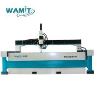 China 200mm Alumimum Carbon Steel CNC Water Jet Cutter With Five Axis for sale