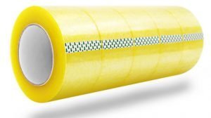 bopp adhesive tape tower packing with label