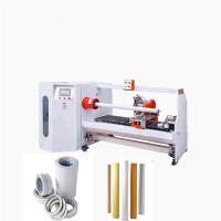 China Single Shaft PVC 1300mm Tape Roll Cutting Machine for sale