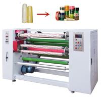 China Automatic BOPP Self Adhesive Tape Slitting Rewinding Machine 1300mm 180m/min for sale
