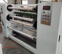 China Automatic BOPP Self Adhesive Tape Slitting Rewinding Machine 1300mm 180m/min for sale