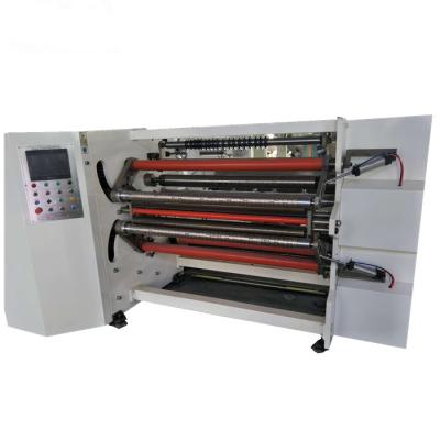 China 180m/min Duplex Slitter Rewinder Machine 1400mm Roller Width 1000mm Unwind for sale