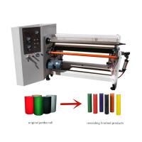 China 130m/Min Tape Rewinding Machine 1300mm Jumbo Roll Rewinder 3 Phase 220V for sale