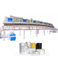 China Heat Transfer  50m/Min Plastic Film Coating Machine for sale