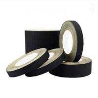 China Acetate Cloth Black Gaffer Tape 0.12mm 3.6kV Insulation for Transformer Wrapping for sale