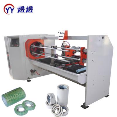 China PVC Insulation 10HP 1600mm Tape Roll Cutting Machine for sale