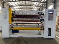 China 1300mm Self Adhesive BOPP Tape Slitting Machine 180m/min 800mm Unwind for sale