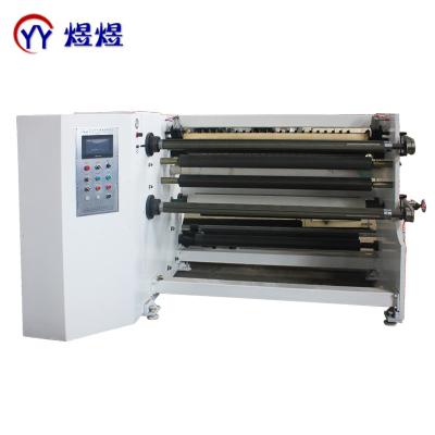 China Film Paper Tape Turret Jumbo Roll Slitter Rewinder 1300mm 1600mm Width 500mm Rewind Diameter for sale