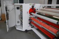 China 1300mm Adhesive Tape Double Shaft Rewinding Machine 180M/min 350mm Rewind Diameter for sale