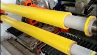 China Bopp Adhesive 25.4mm Tape Roll Cutting Machine for sale