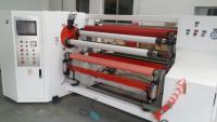 China 1300mm Adhesive Tape Double Shaft Rewinding Machine 180M/min 350mm Rewind Diameter for sale