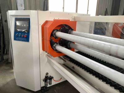 China 7kw Adhesive 4 Shafts Clear Tape Slitting Machine for sale