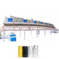 China Automatic BOPP Packing Adhesive Tape Coating Machinery 1600mm Width 20m/min for sale