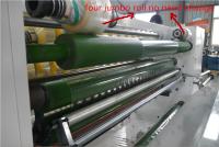 China 1300mm 1600mm BOPP Tape Slitter Rewinder Automatic Four Shaft Exchange for sale