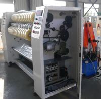 China 1300mm 1600mm BOPP Tape Slitter Rewinder Automatic Four Shaft Exchange for sale