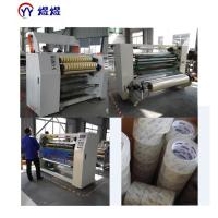 China 1800kg Transparent Bopp Tape Jumbo Roll Adhesive Slitting Machine for sale