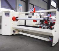 China 5HP VHB Foam Tape Roll Cutting Machine with PLC Servo Control 1.5in Shaft for sale