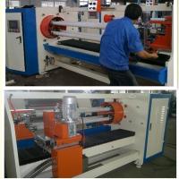 China PVC Electric Insulation Tape Roll Cutting Machine 250mm Cutting Diameter 1800kg Capacity for sale