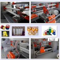 China PVC Electrical Adhesive 1300mm Tape Roll Cutting Machine for sale