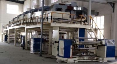 China Pet Film Self Adhesive Solvent Glue Coating Machine 1600mm 150m/min for sale