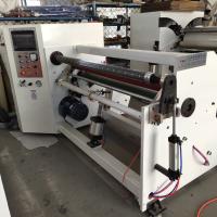 China Aluminum Foil Adhesive Tape Jumbo Roll Rewinding Machine 1600mm 1000mm Unwind for sale