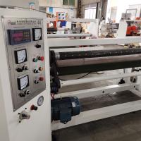 China 1600mm 5kW Single Shaft Auto Double Sided Tape Winding Machine for BOPP PET Masking Tape for sale