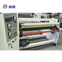 China Aluminum Foil Adhesive Tape Jumbo Roll Rewinding Machine 1600mm 1000mm Unwind for sale